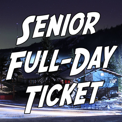 Senior Full Day Midweek Evening 1pm-9pm | Canyon Ski Resort